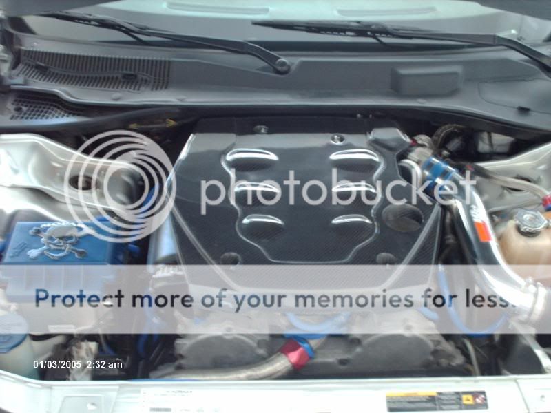 FS: V6 engine cover Carbon Fiber (with brackets) | Custom Dodge Magnum ...