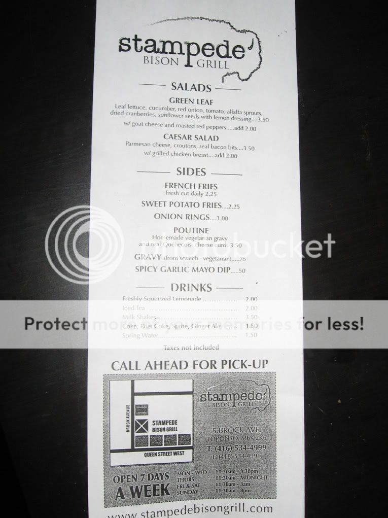 Stampede Bison Grill «friescurdsgravyfriescurdsgravy ...