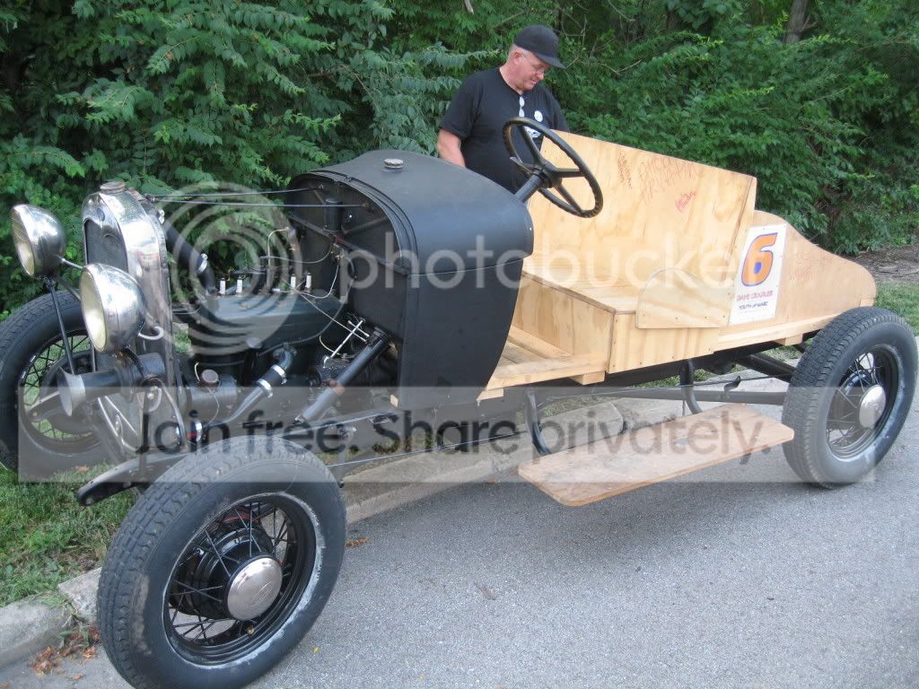1930 Model A Chassis / 17" Wire Wheels - The Ford Barn