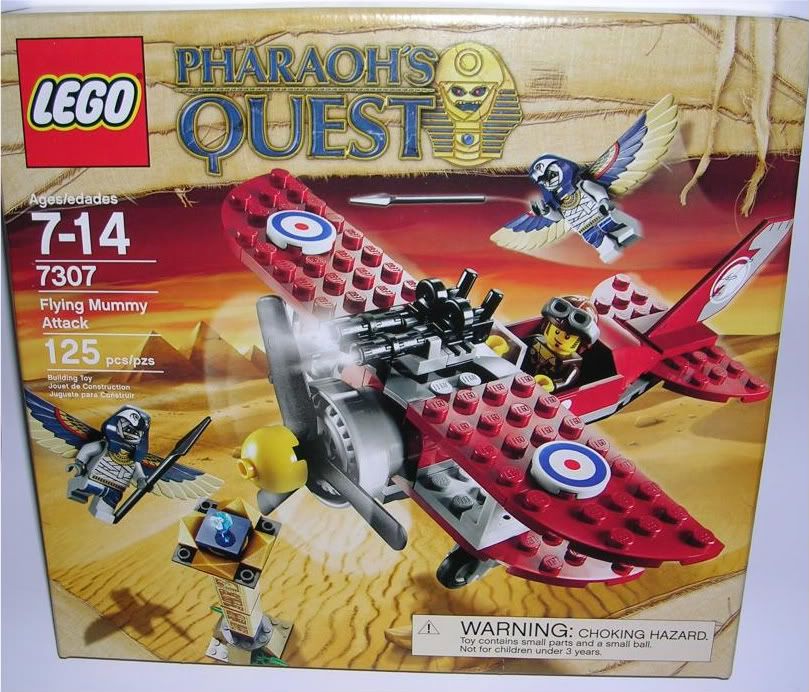 Lego Pharaoh’s Quest: Flying Mummy Attack (#7307) | FigureFan Zero