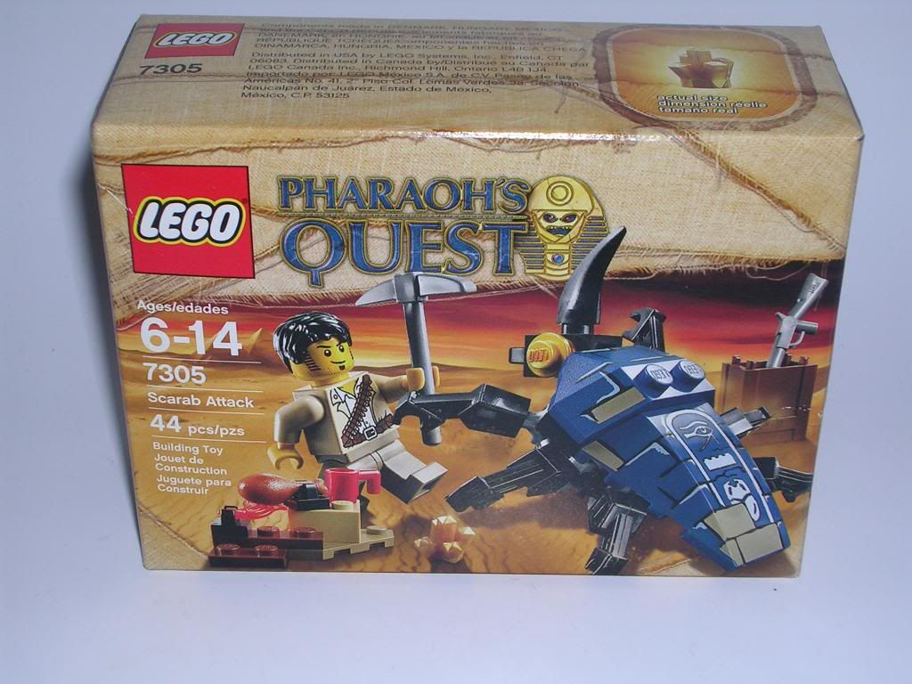 Lego Pharaoh’s Quest: Scarab Attack (#7305) | FigureFan Zero