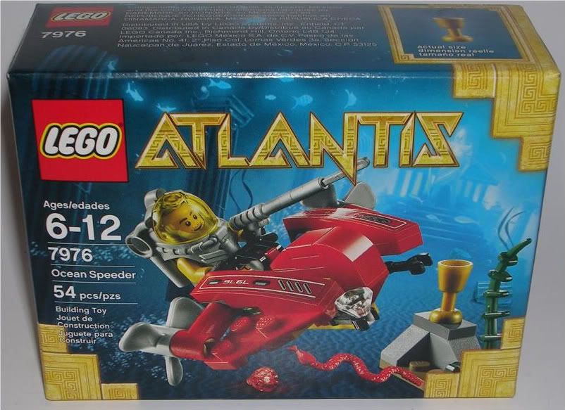 Lego Atlantis: Ocean Speeder (#7976) | FigureFan Zero