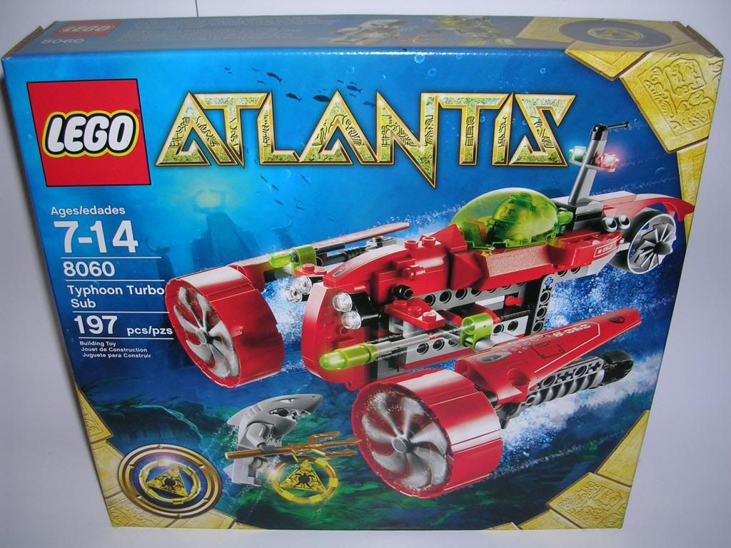 Lego Atlantis: Typhoon Turb Sub (#8060): figurefan — LiveJournal