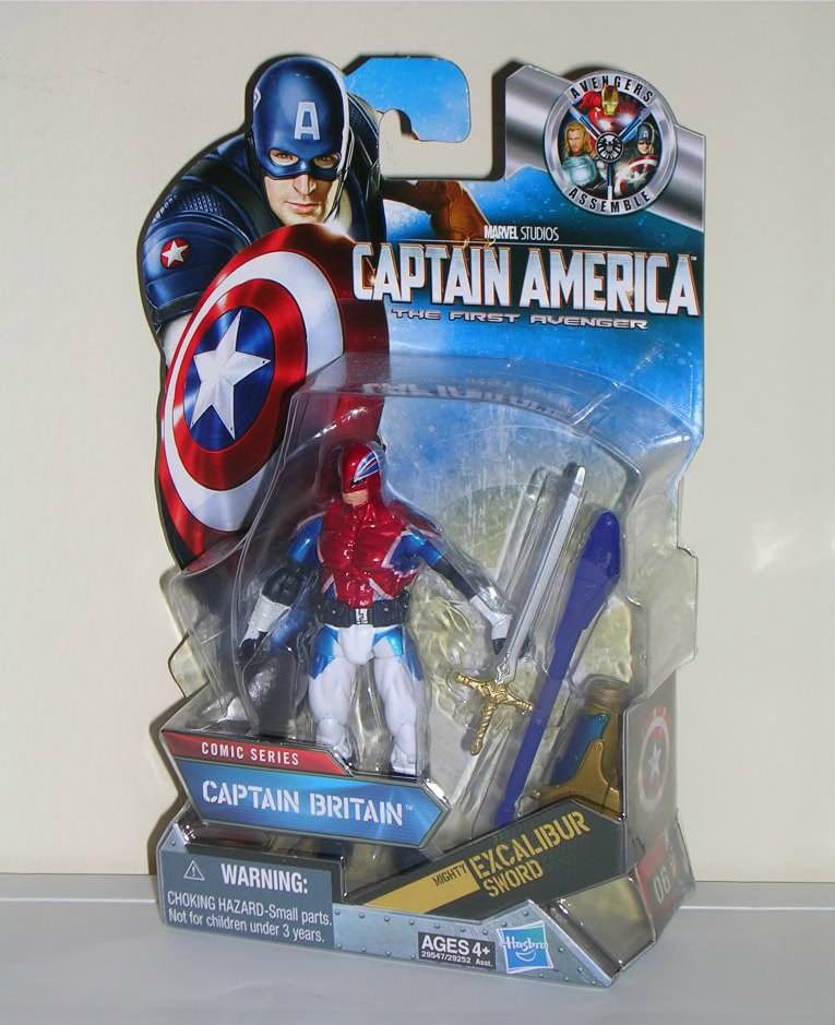 Captain America: Captain Britain (Comic Series) by Hasbro | FigureFan Zero