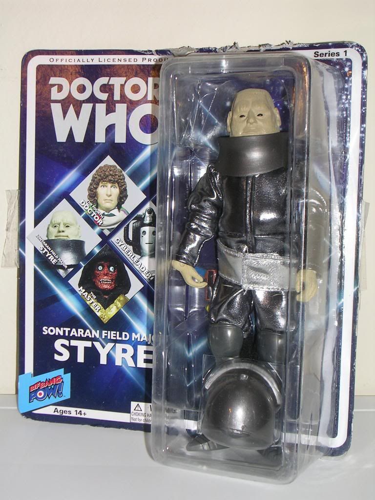 Doctor Who: Sontaran Field Major Styre Retro-Style Figure by Biff Bang ...
