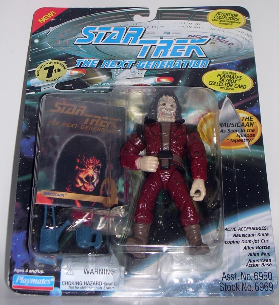 Star Trek The Next Generation: The Nausicaan by Playmates | FigureFan Zero