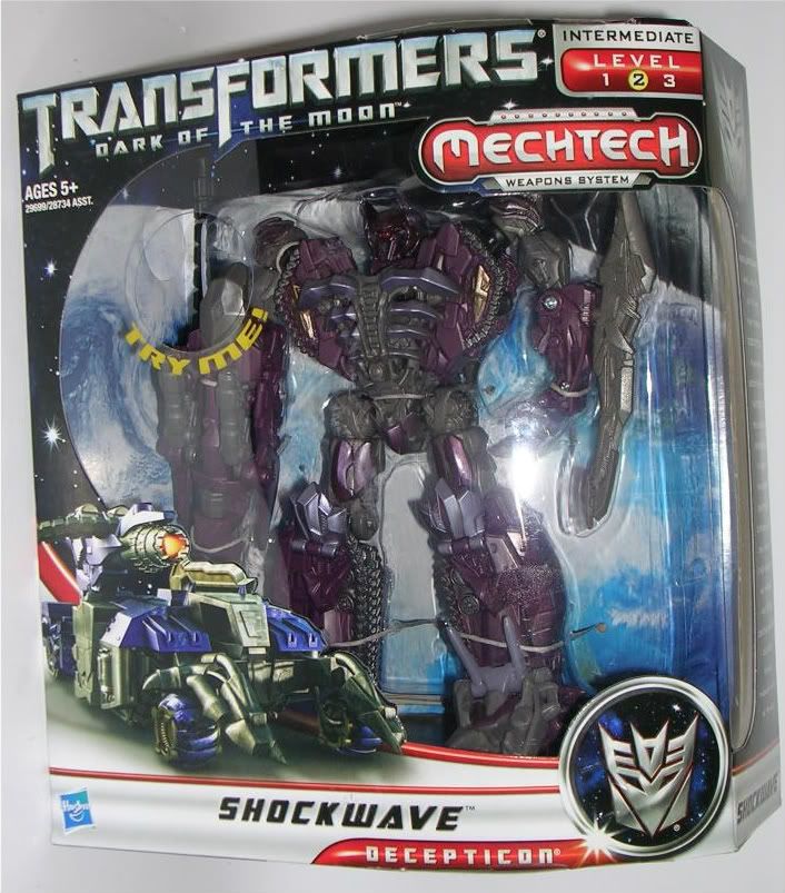 Transformers Dark Of The Moon Shockwave Toy DOTM Mechtech Shockwave