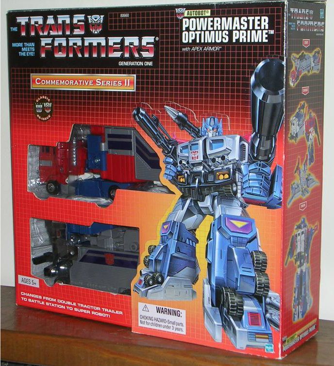 Transformers: Commemorative Edition: Powermaster Optimus Prime by ...