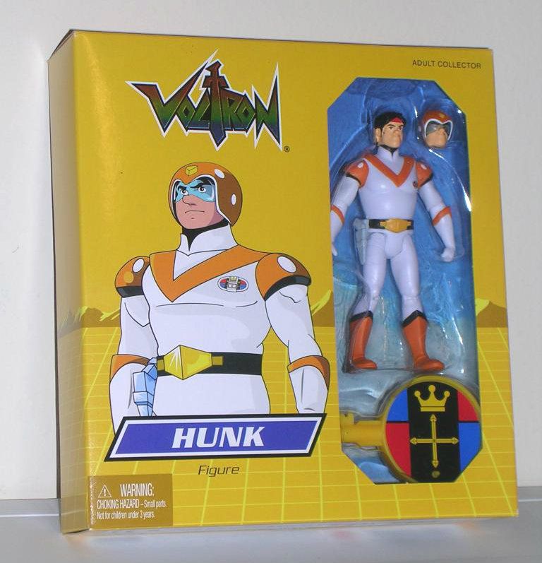 Voltron: Hunk (Yellow Lion Pilot) by Mattel | FigureFan Zero