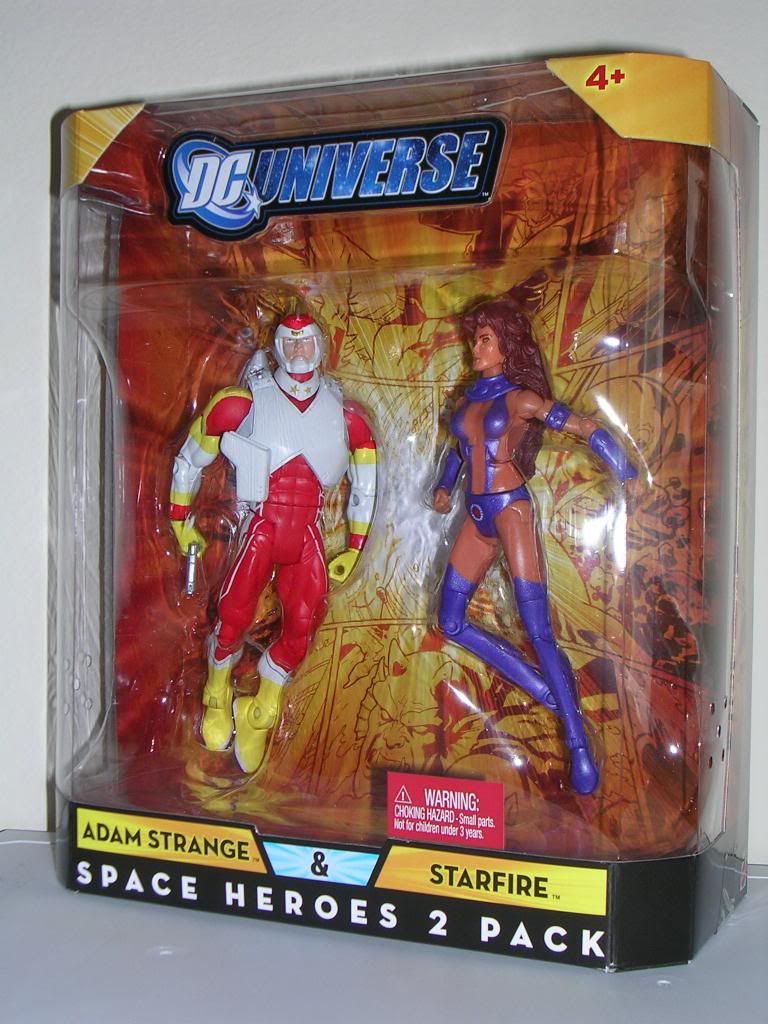 DC Universe Classics Space Heroes 2-Pack: Adam Strange and Starfire by ...