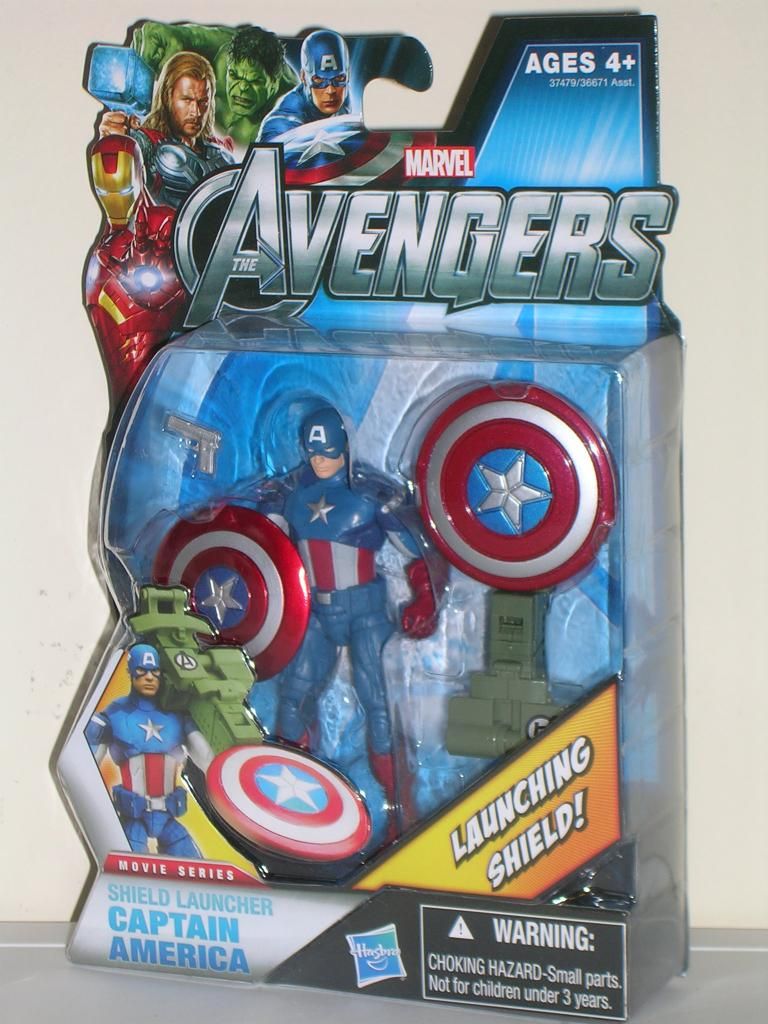 Avengers: “Shield Launcher” Captain America by Hasbro | FigureFan Zero