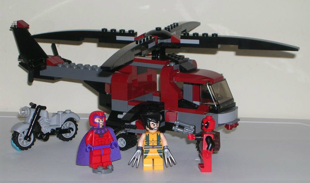 Marvel Super Heroes: Wolverine’s Chopper Showdown (#6866) by Lego ...