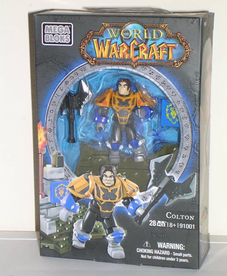 World of Warcraft: Human Paladin Colton (Faction Pack) by Mega Bloks ...