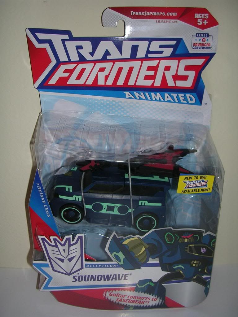Transformers Animated: Soundwave by Hasbro | FigureFan Zero