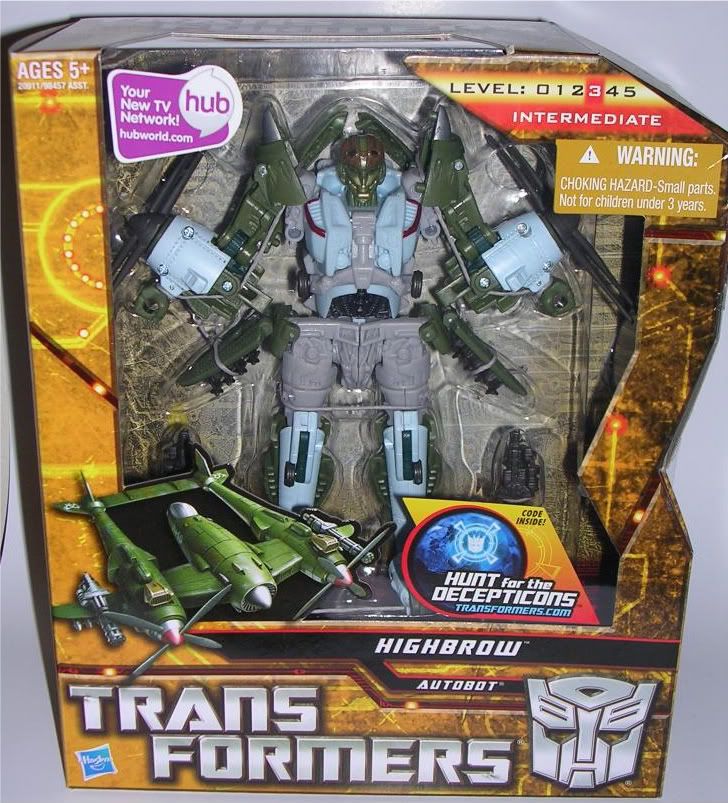 Transformers Hunt for the Decepticons: Highbrow by Hasbro | FigureFan Zero