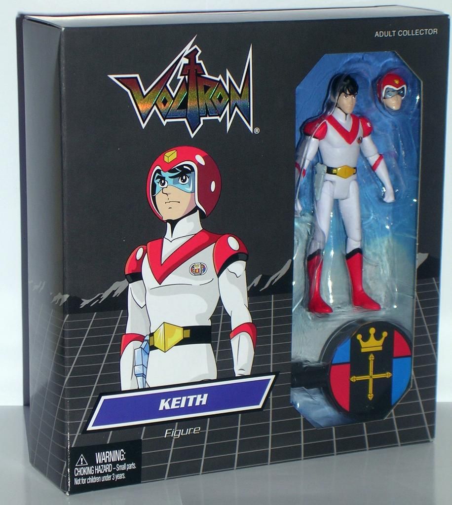 Voltron: Keith (Black Lion Pilot) by Mattel | FigureFan Zero