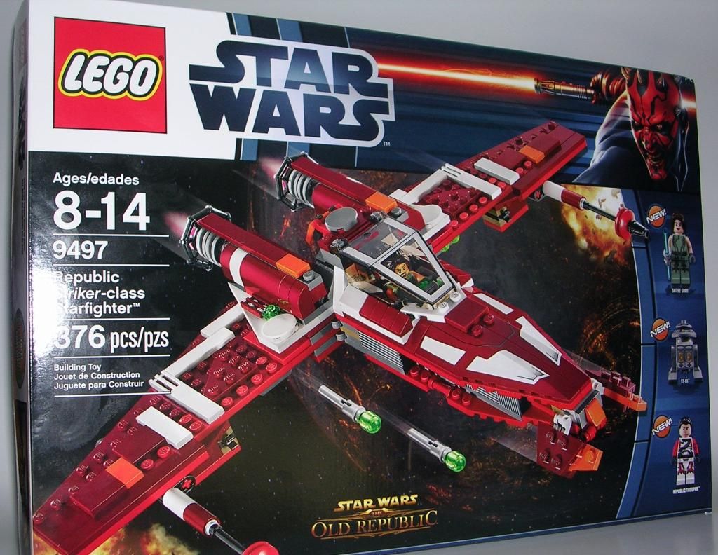 Star Wars: Republic Striker Class Starfighter (#9497) by Lego ...
