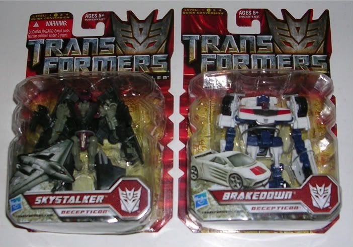 Transformers Revenge of the Fallen: Breakdown and Skystalker by Hasbro ...