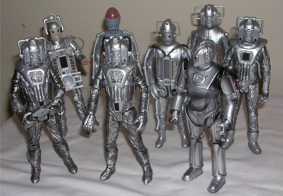 Doctor Who: Silver Nemesis Cyberleader and Cyberman by Character ...