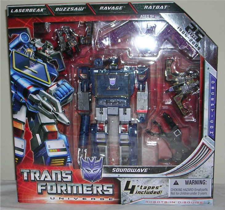 Transformers: 25th Anniversary Soundwave (SDCC 2009) by Hasbro ...