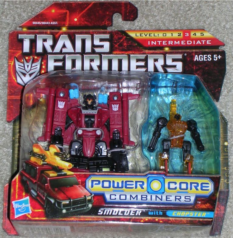 Transformers Power Core Combiner: Smolder and Chopster by Hasbro ...
