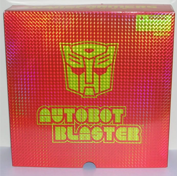 Transformers: Autobot Blaster (SDCC Exclusive) by Hasbro: figurefan ...